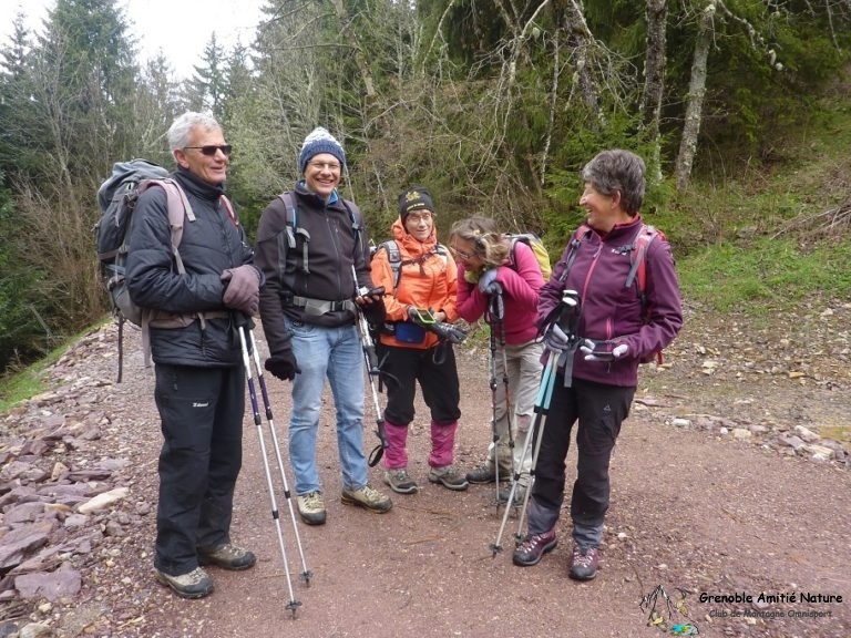 Coteau de l’Adret vers le col du Barioz, dimanche 24 avril 2016 – GAN ...